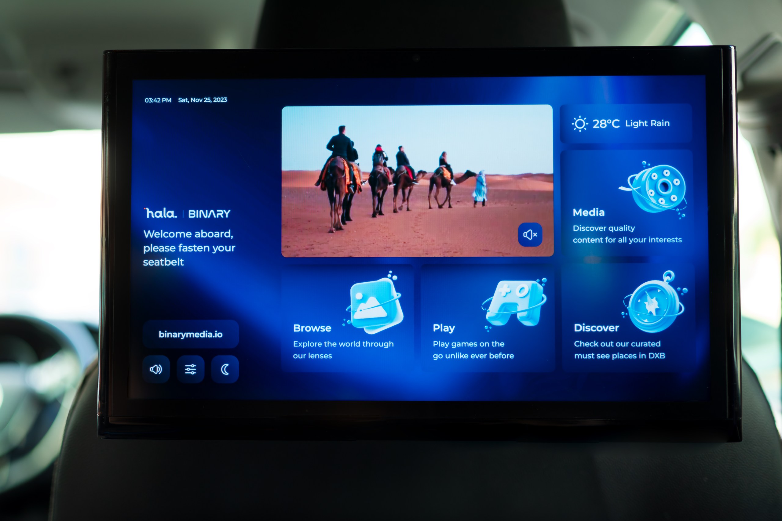 Binary- Ride-hail Entertainment & Advertising - Binary Media